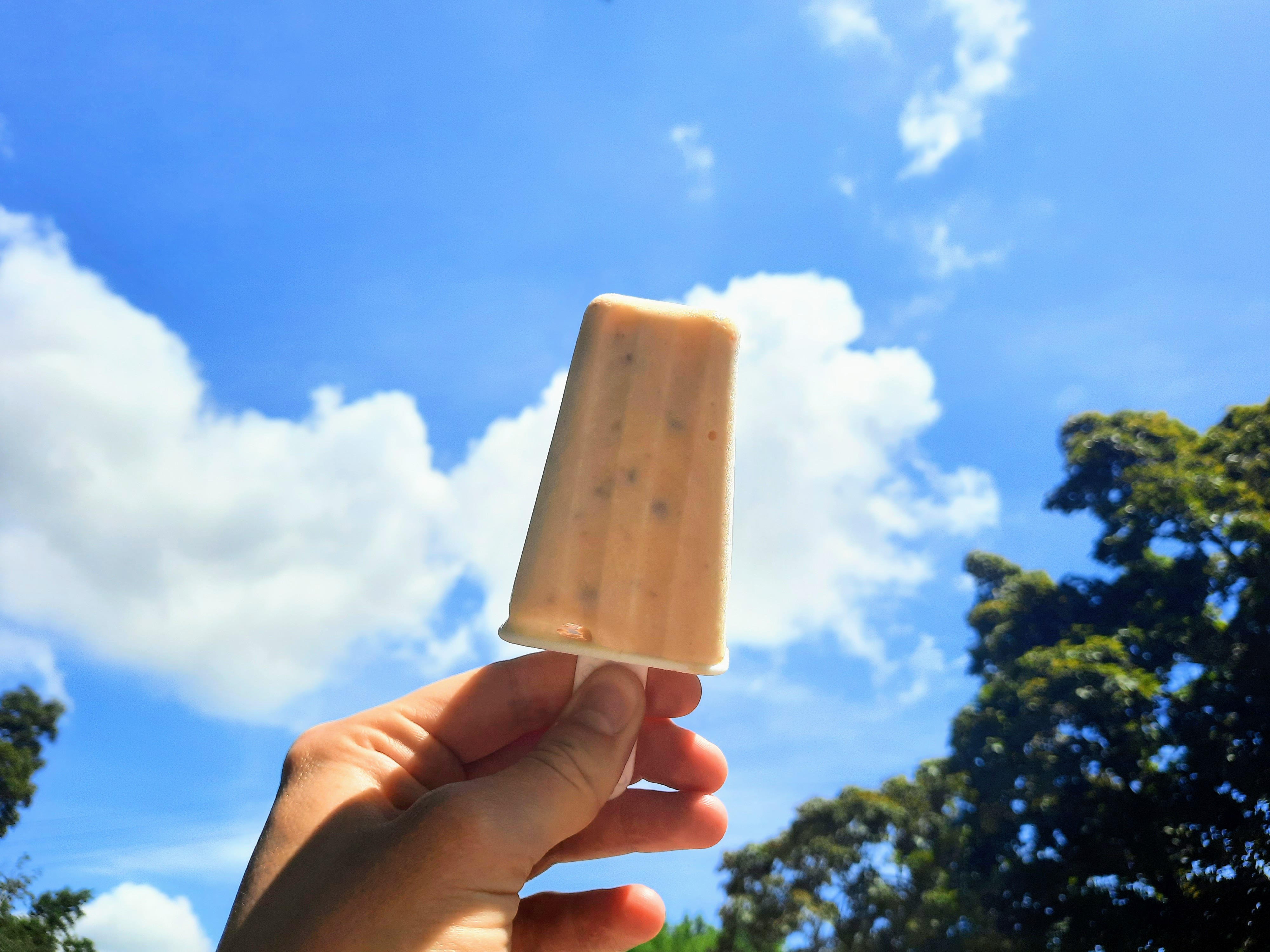 Peaches and Cream Popsicles//THM-Friendly E, Low-fat, High-protein ...