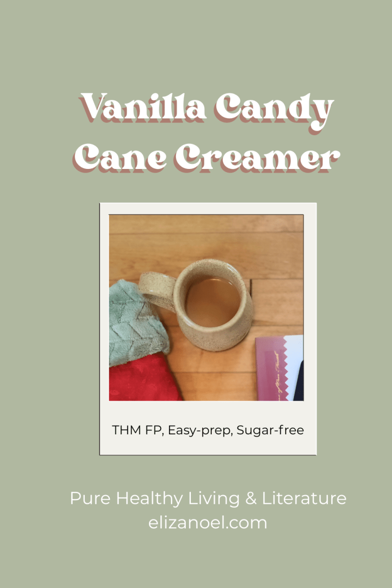 Vanilla Candy Cane Coffee Creamer//Easy-prep, THM-Friendly Fuel Pull (FP), Low-fat, Low-carb ...